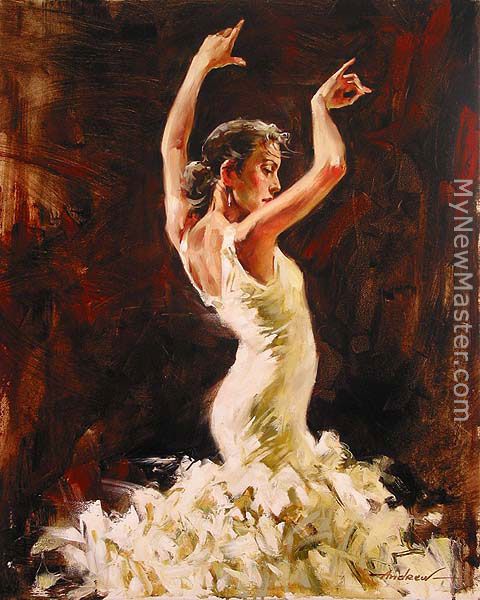 Andrew Atroshenko Pale Beauty Painting