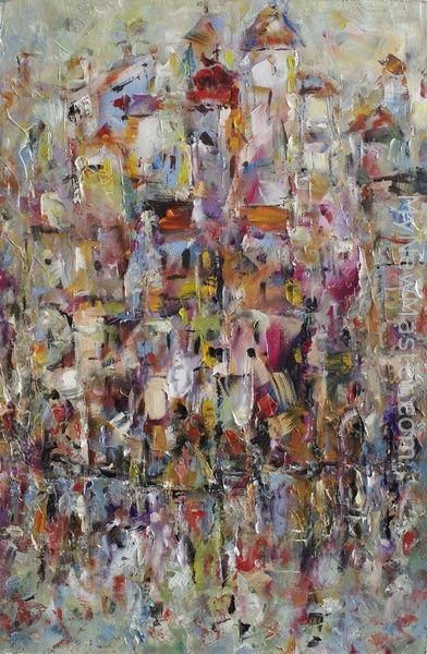 Ioan Popei Venice Painting