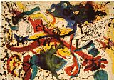 Jackson Pollock Convergence Painting