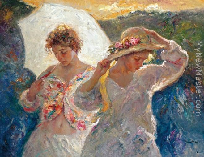Jose Royo ATARDECER Painting