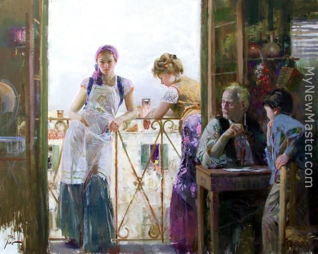 Pino SUNDAY MEMORIES Painting