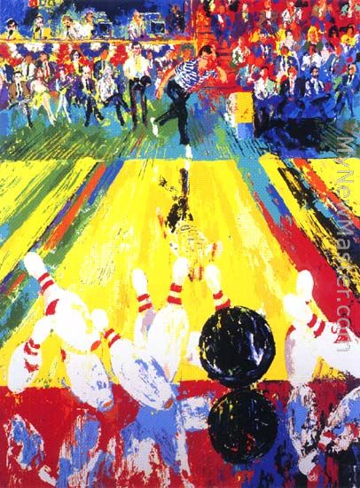 leroy neiman Million Dollar Strike Painting