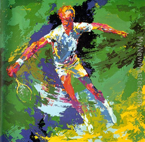 leroy neiman Stan Smith Painting